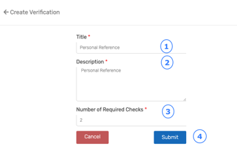 How to Create Confirmation Verifications